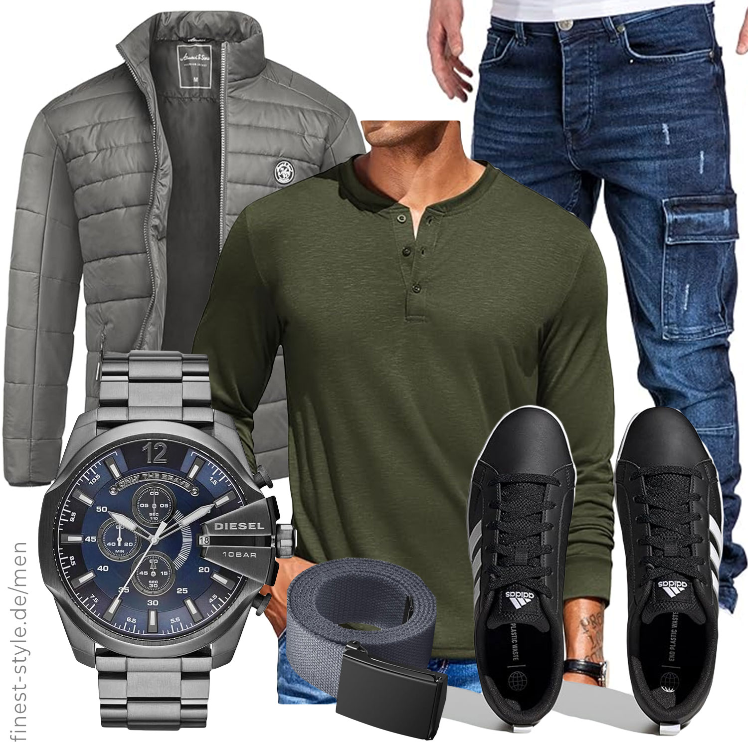 Herren Outfit 48579 Bekleidung für Herren einfach online kaufen